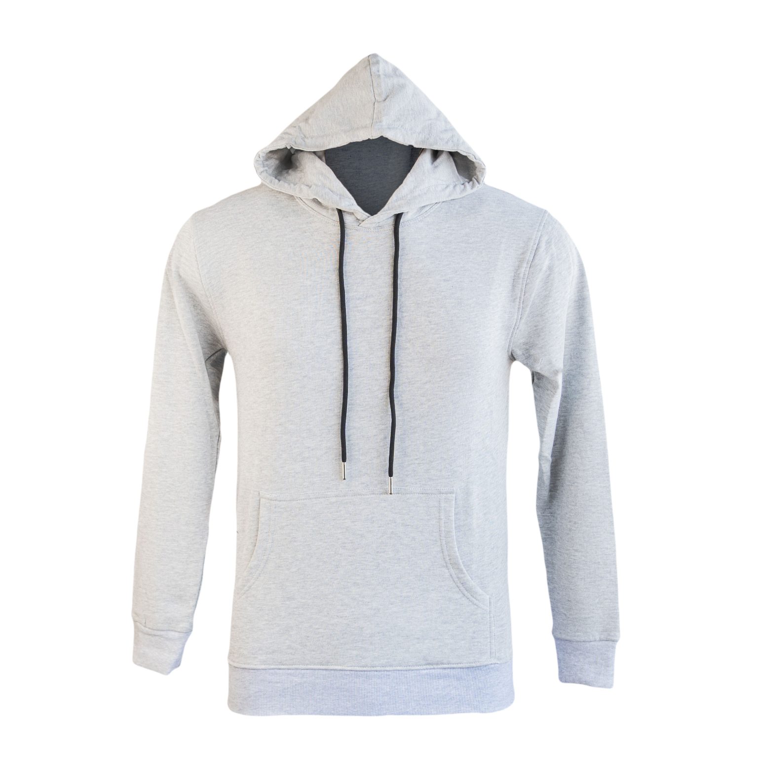 POLERON CANGURO CON GORRO GRIS – Hunt Store